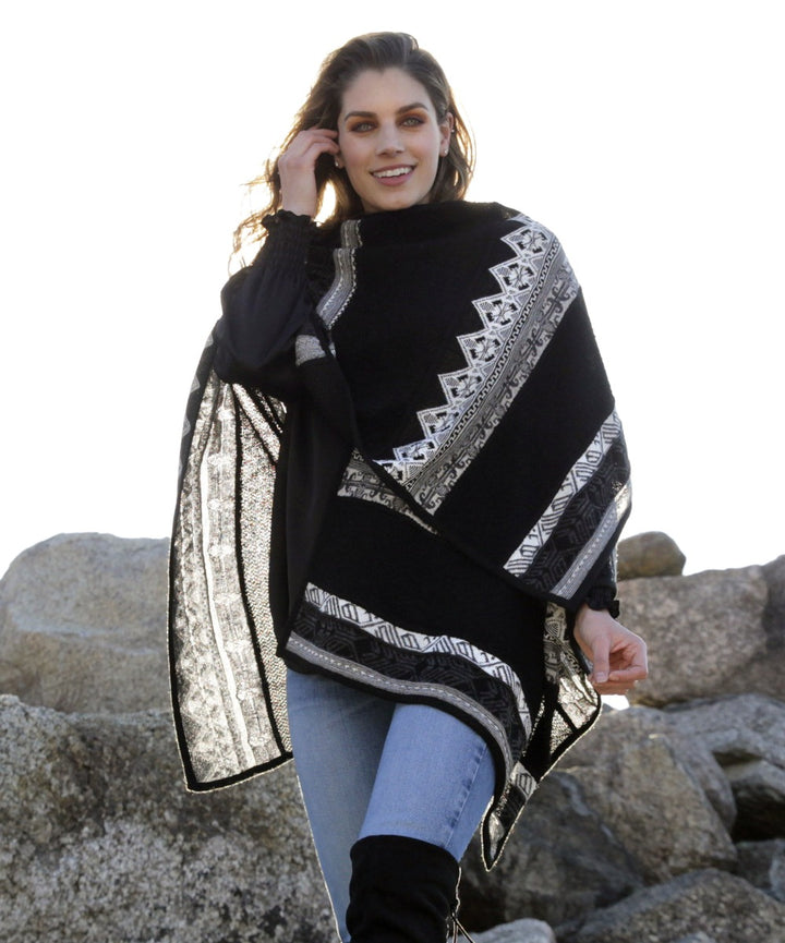 100% Authentic Peruvian Alpaca Capes & Ruanas – Peruvian Link Alpaca ...