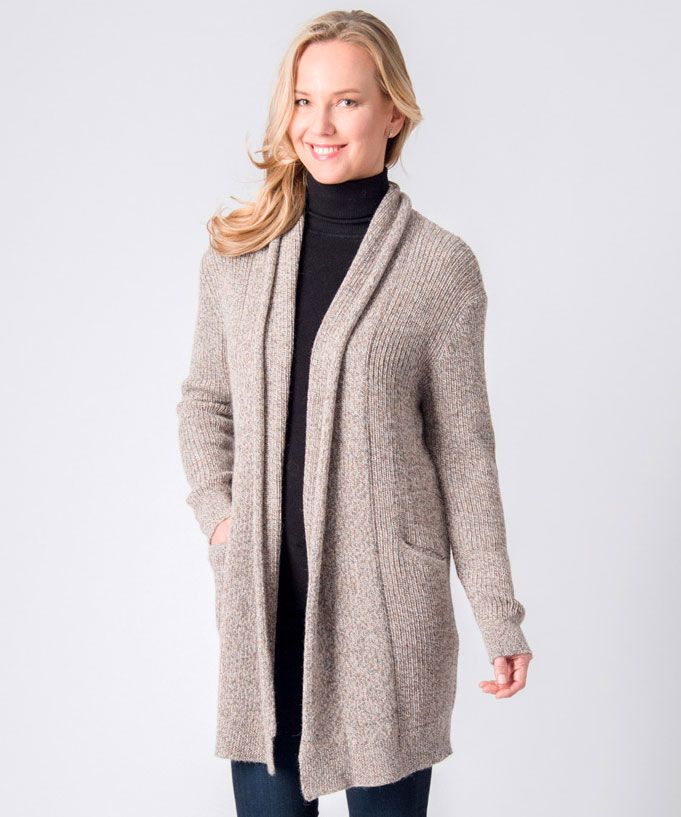 Marled Cardigan – Peruvian Link Alpaca Collection